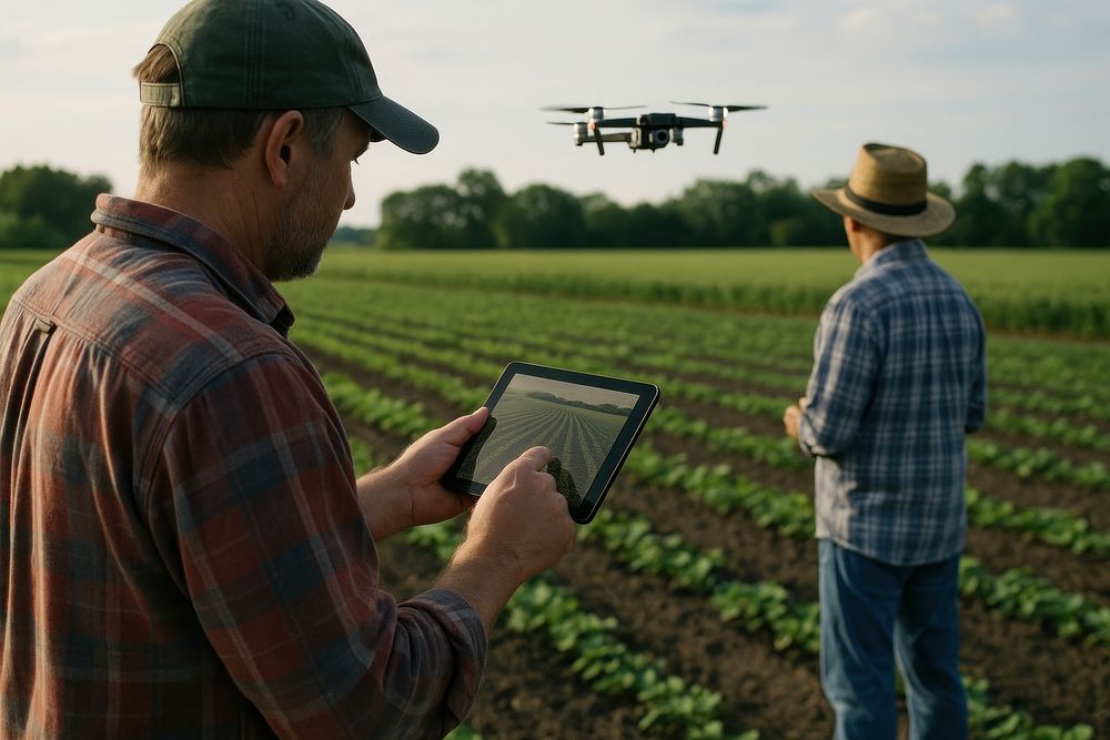 Drone technology enhances modern farming | Free Photo - rawpixel