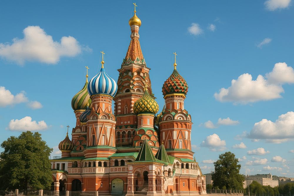 Colorful iconic Russian architecture | Free Photo - rawpixel