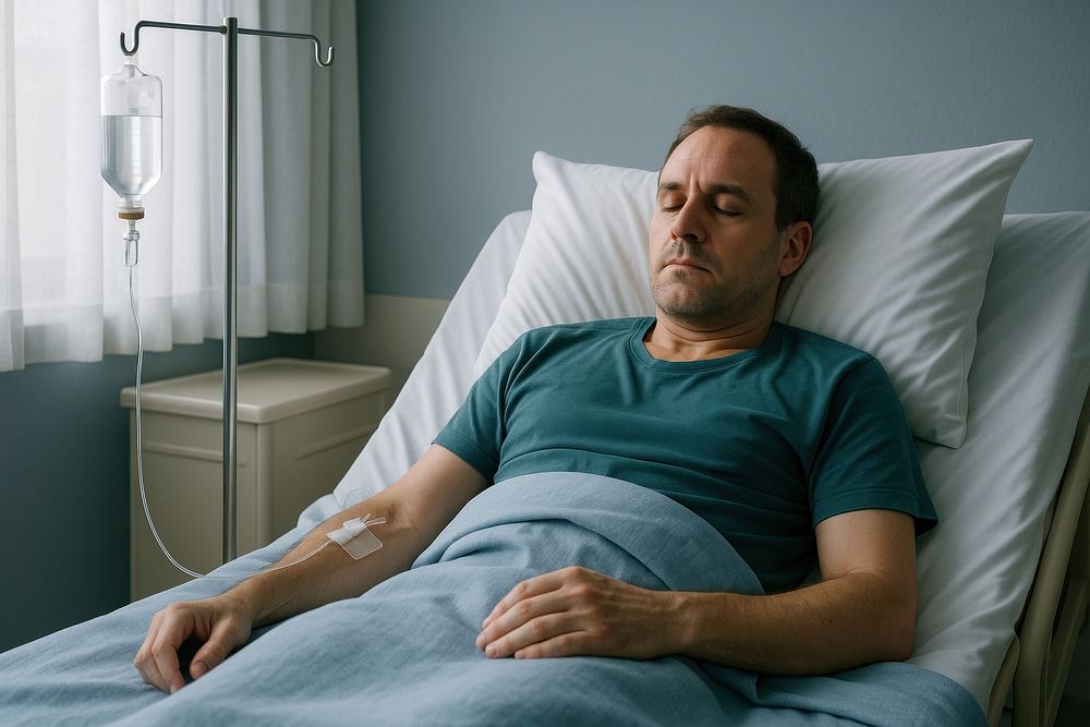 Patient resting in hospital bed | Free Photo - rawpixel