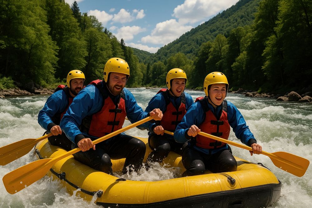 White Water Rafting In Mountains Images | Free Photos, PNG Stickers ...