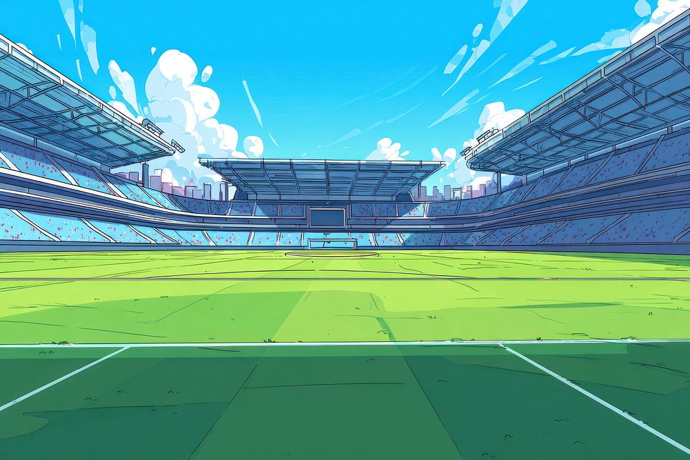 Football On Field Stadium TIFF Images | Free Photos, PNG Stickers ...