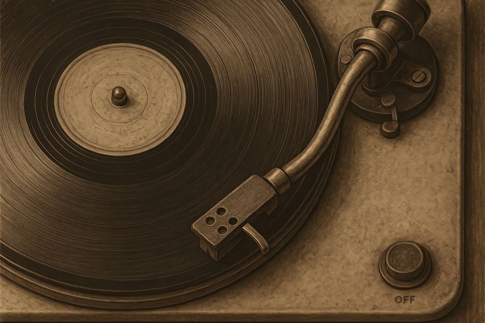 Vintage turntable illustration evokes nostalgia | Free Photo ...