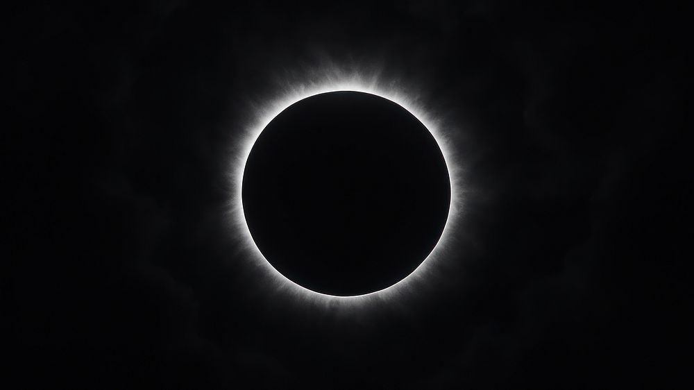 Celestial eclipse in dark sky | Free Photo Illustration - rawpixel