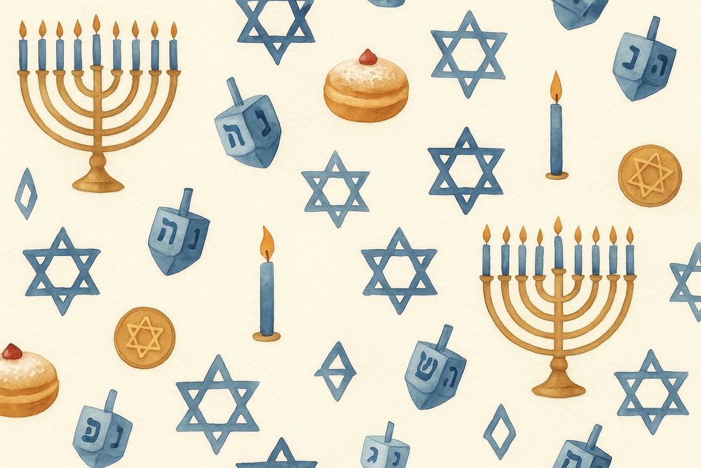 Star Of David Jewish Aesthetic Wallpaper Background Images | Free ...