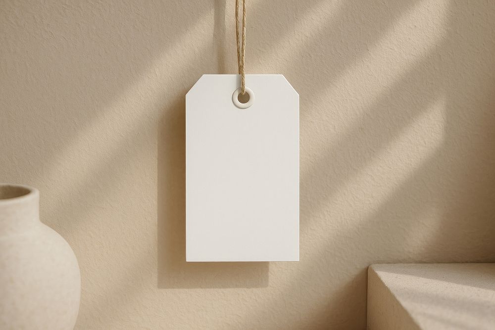Minimalist blank tag design | Free Photo - rawpixel