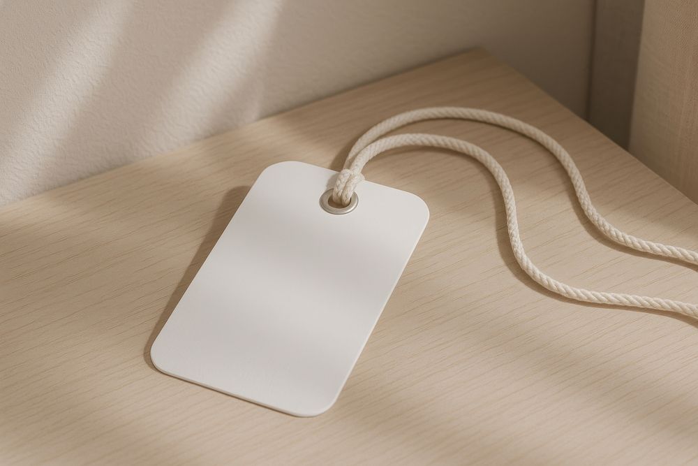 Minimalist blank tag design | Free Photo - rawpixel