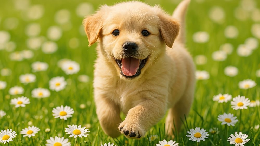 Puppie+field Puppy Wallpaper JPEG Images | Free Photos, PNG Stickers ...