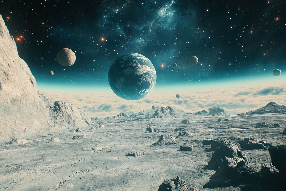 Planets stars exploration celestial cosmic | Free Photo - rawpixel