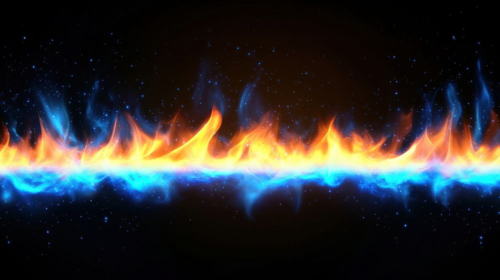 Big blue fire element background | Free Photo - rawpixel