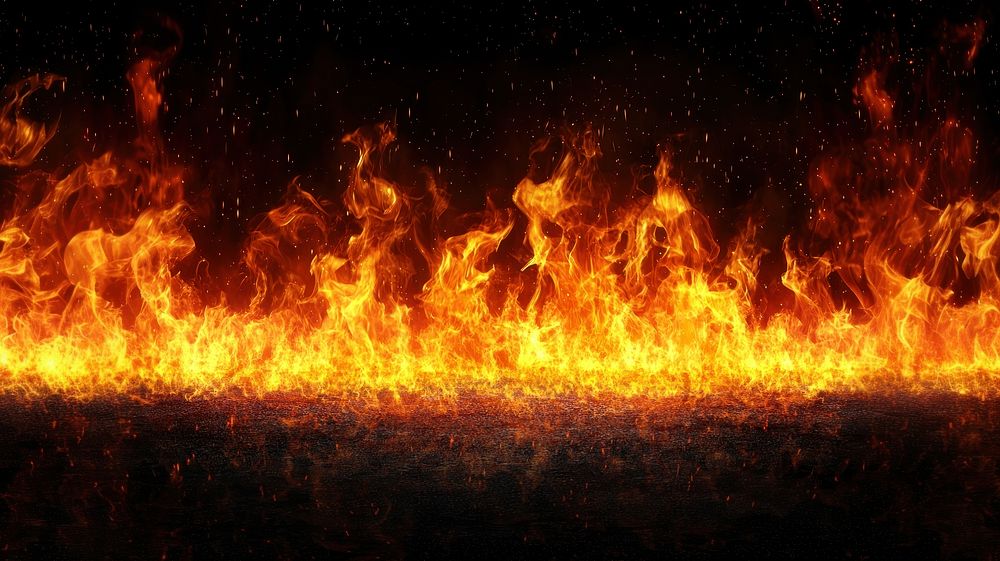 Big fire element background flames | Free Photo - rawpixel