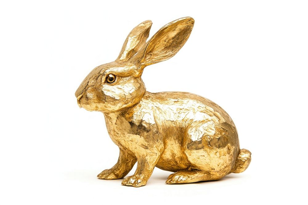 Rabbit animal gold decorative. | Free Photo - rawpixel
