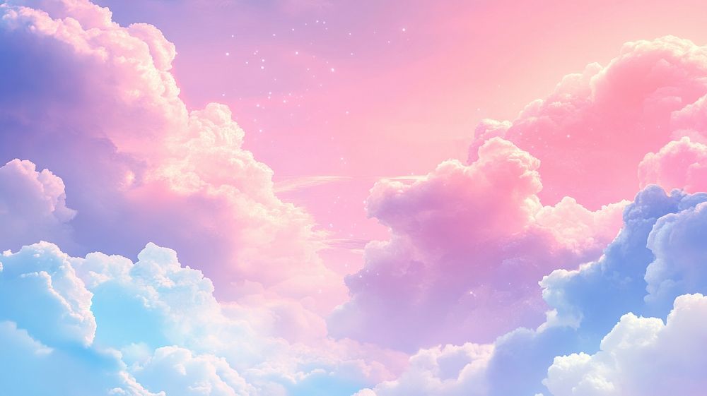 Beautiful sky pastel pink blue | Free Photo - rawpixel