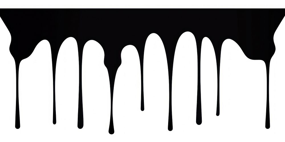 Dripping liquid border silhouette dripping | Free Photo Illustration ...