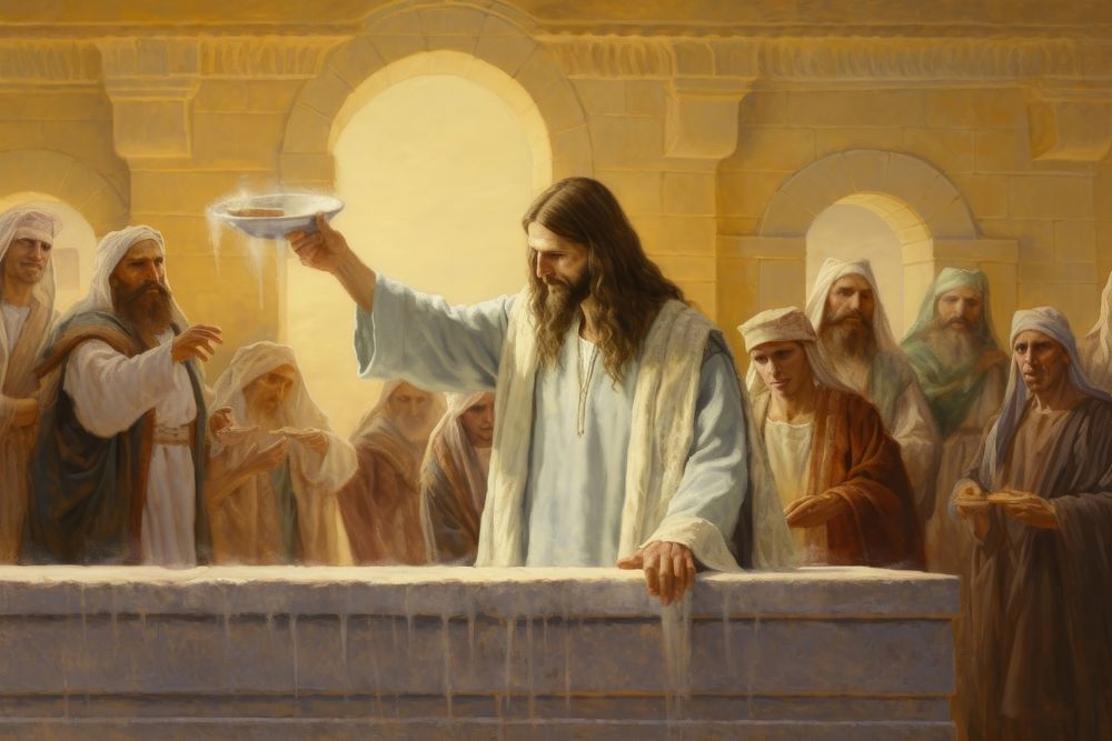 Jesus christ cleansing temple historical | Free Photo Illustration ...