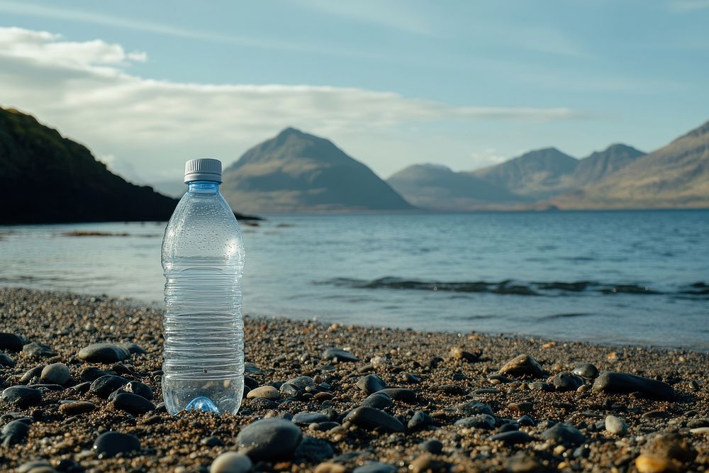 Water bottle beach nature plastic | Free Photo - rawpixel