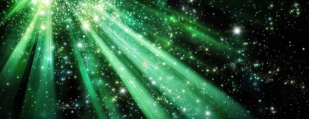 Emerald green light rays shining | Free Photo - rawpixel