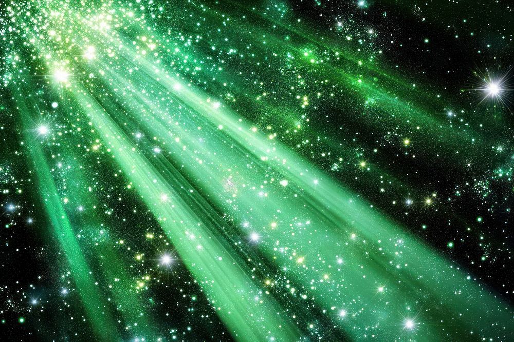 Emerald green light rays shining | Free Photo - rawpixel