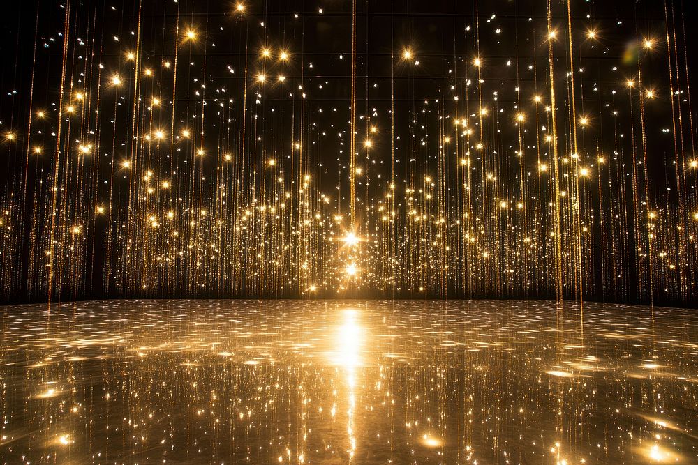 Golden glowing light beams diamond-like | Free Photo - rawpixel