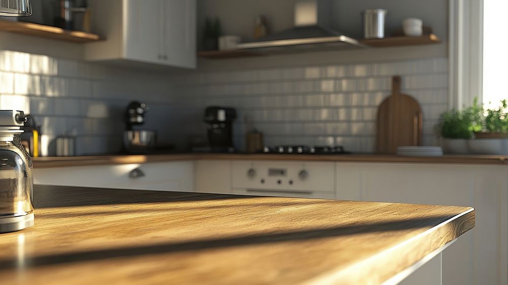 Kitchen countertop cabinets modern. | Free Photo - rawpixel