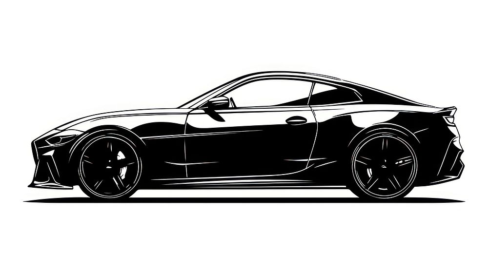 Sport car art illustration vehicle. | Free Photo Illustration - rawpixel
