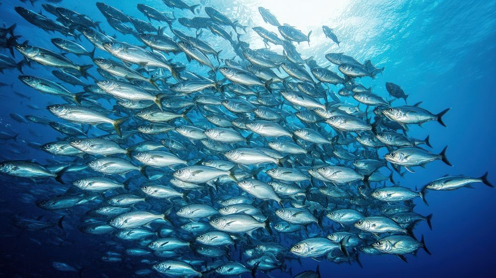 Herring fish school water underwater | Free Photo - rawpixel