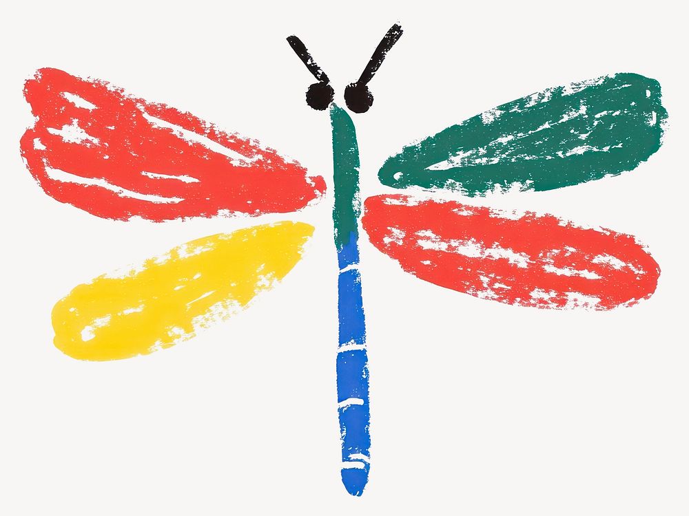 Dragonfly illustration insect wings vector | Free Vector - rawpixel