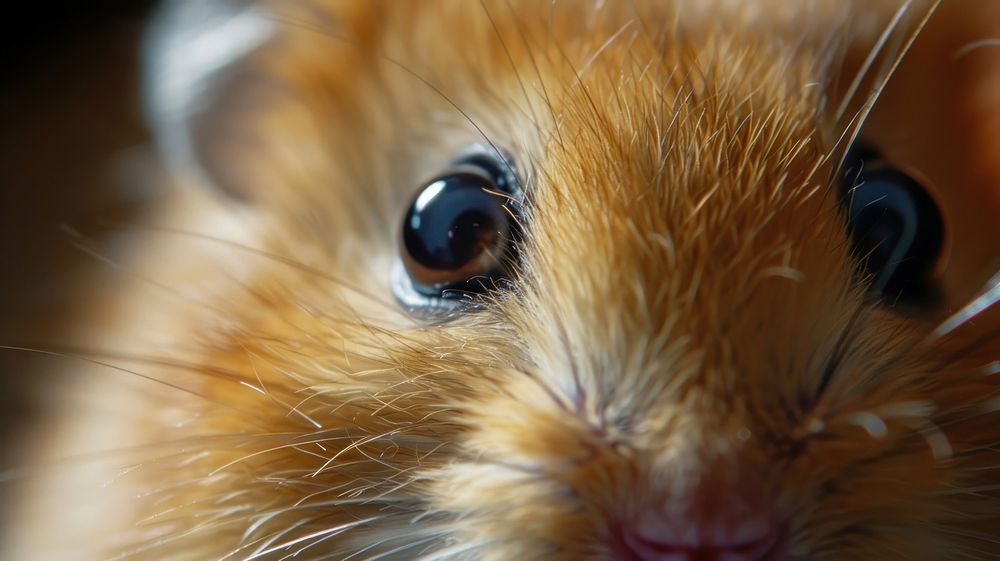 Hamster Eye animal rodent pet. | Free Photo - rawpixel