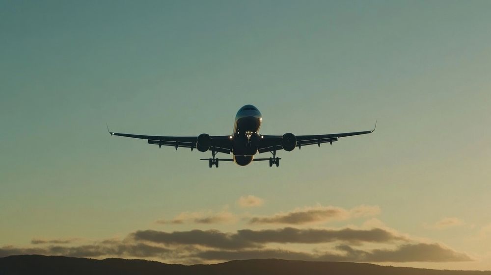 Boeing airplane flying aircraft flight | Free Photo - rawpixel