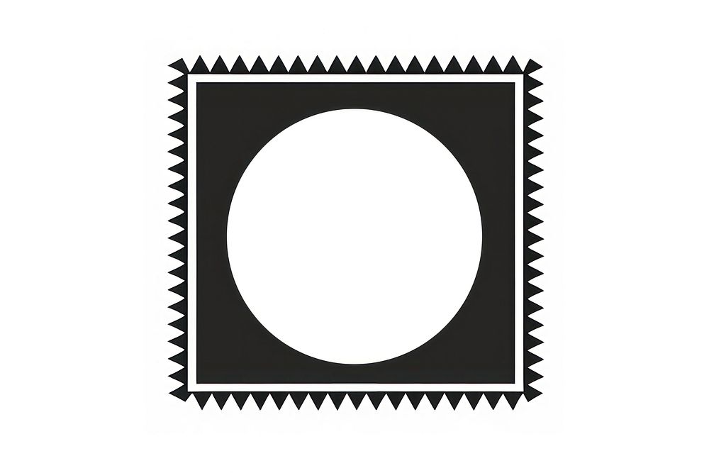 Blank post stamp shape circle | Free Photo Illustration - rawpixel