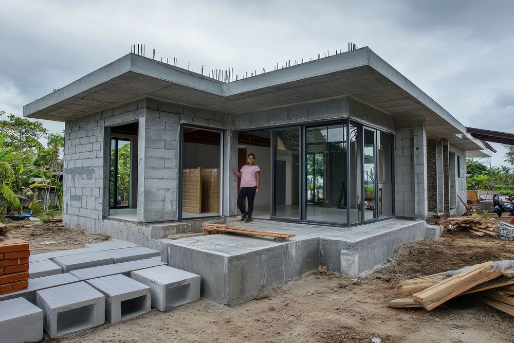 Construction building house architecture. | Free Photo - rawpixel