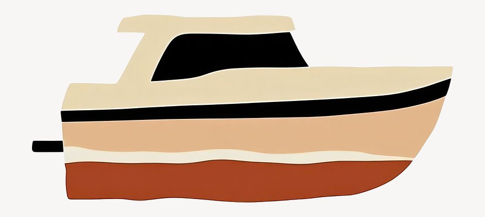 Speed boat illustration simple transportation | Free Vector - rawpixel