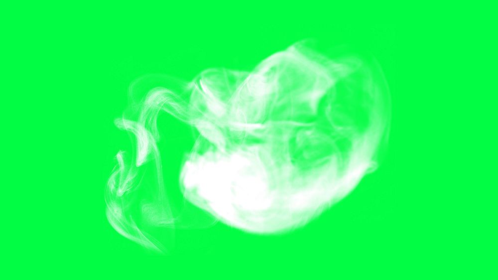 White smoke design green screen | Free Photo - rawpixel