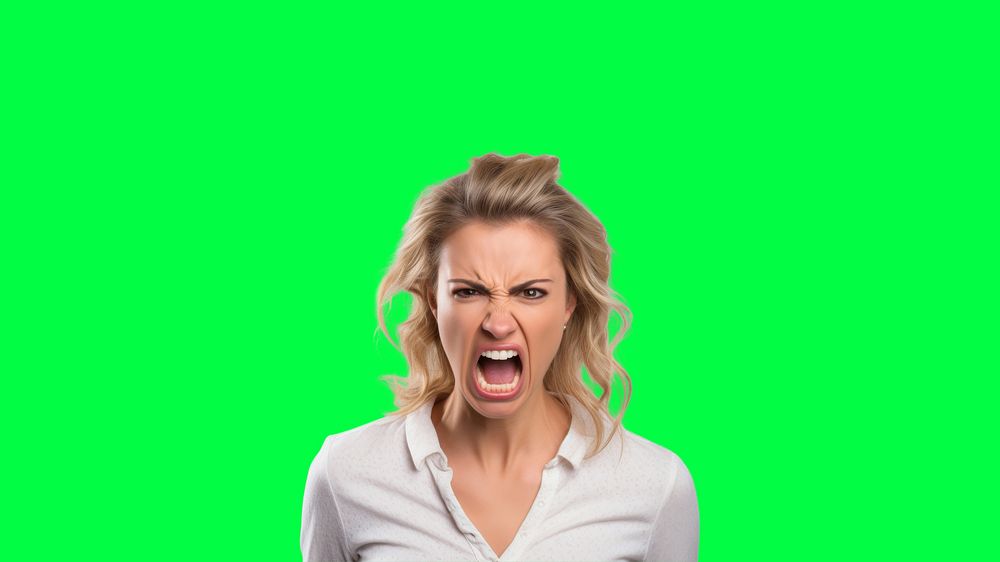 Woman expressing intense anger emotion | Free Photo - rawpixel