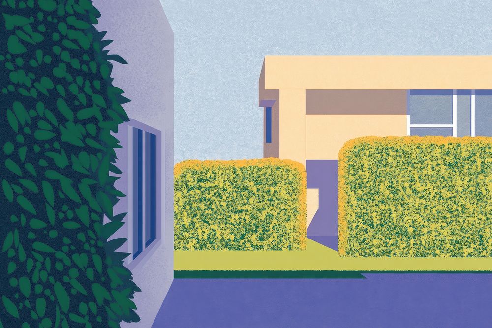 Random backdrop hedge illustration architecture. | Free Photo ...