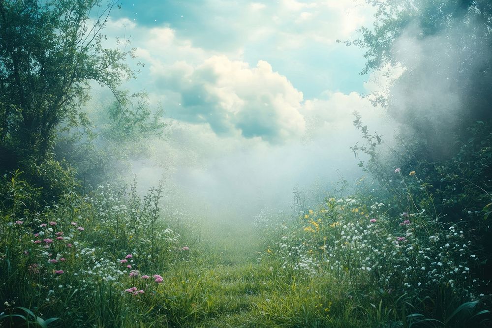 Random backdrop landscape flowers nature | Free Photo - rawpixel