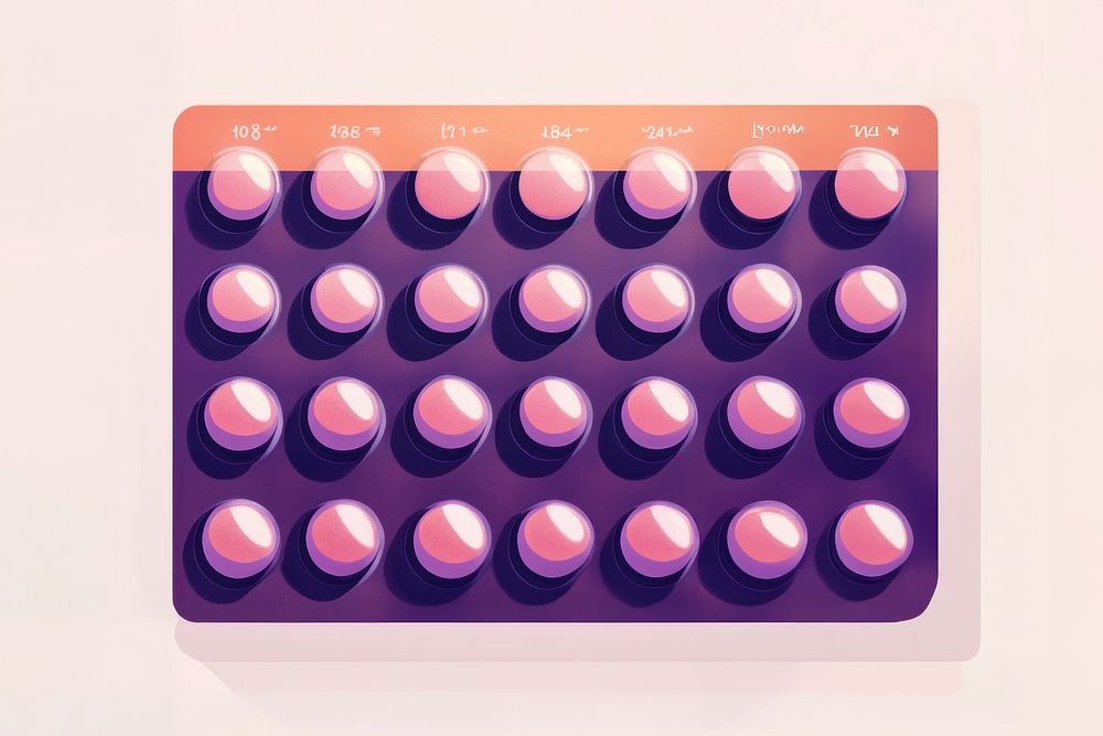 Birth control pill pills illustration | Free Photo Illustration - rawpixel