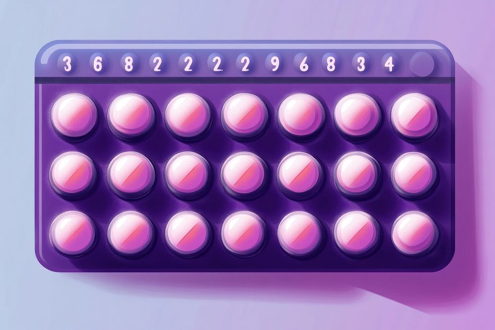 Birth control pill pills illustration | Free Photo Illustration - rawpixel