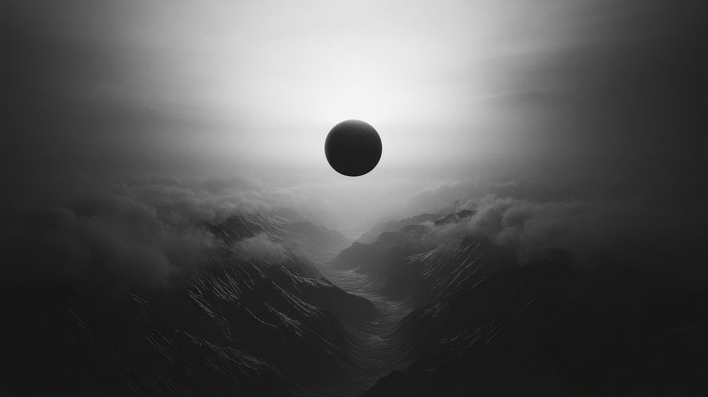 solar eclipse sphere dark basketball. | Free Photo - rawpixel