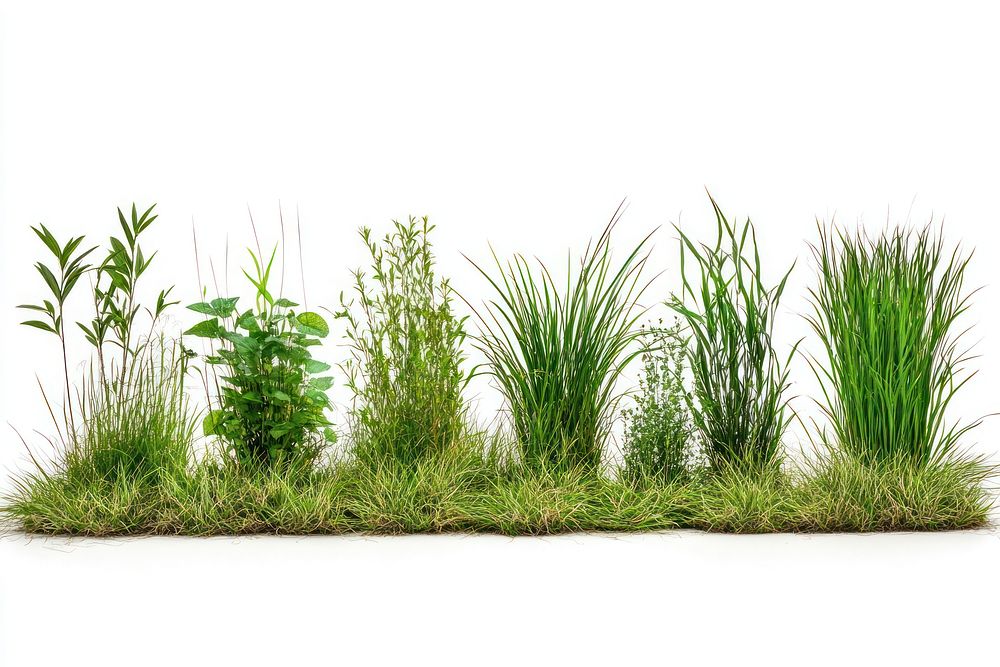 Grass Borders grass plants arrangement | Free Photo - rawpixel