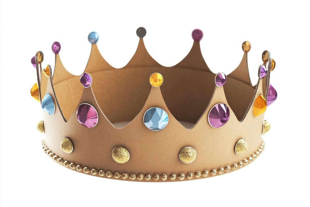 Cardboard crown accessories accessory chandelier. | Free Photo - rawpixel