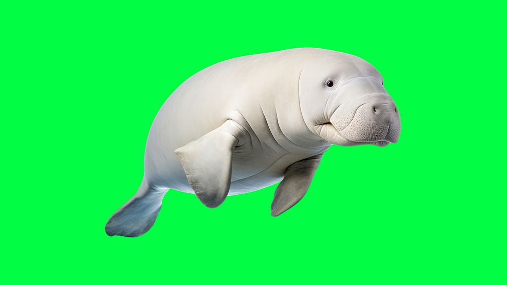 Dugong wildlife animal mammal green | Free Photo - rawpixel
