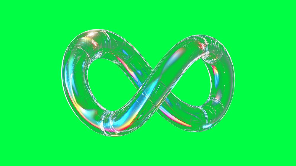 Colorful infinite loop design | Free Photo - rawpixel