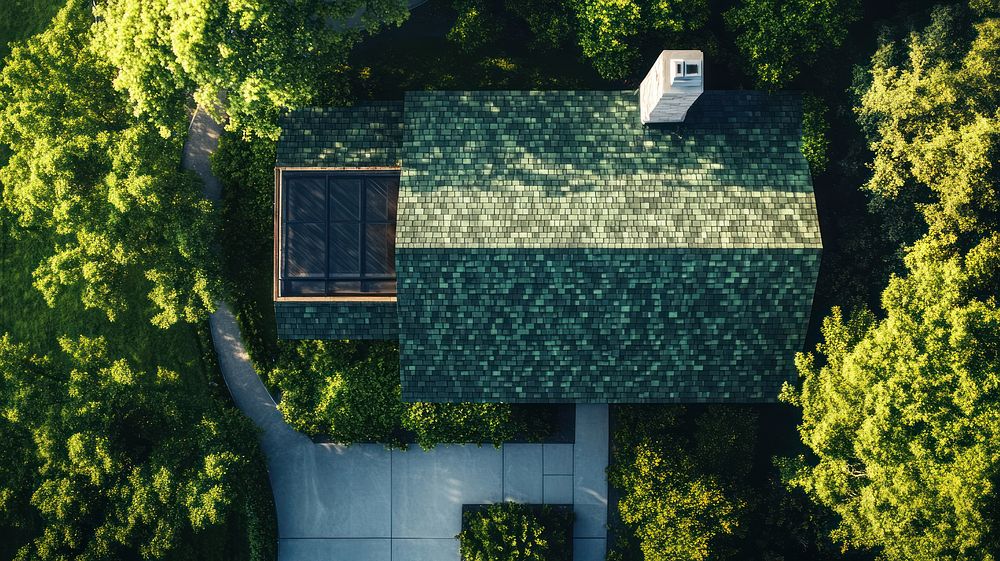 Old green shingle roof architecture | Free Photo - rawpixel