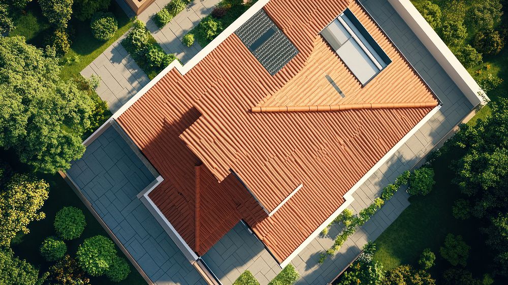 Red shingle roof house architecture | Free Photo - rawpixel