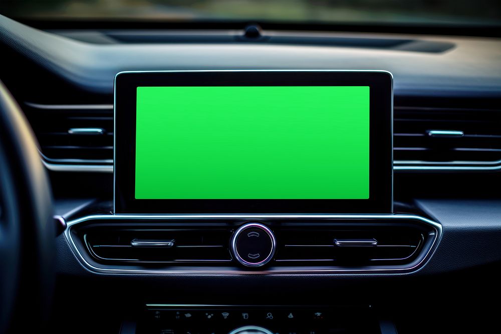 Car dashboard screen technology interface. | Free Photo - rawpixel