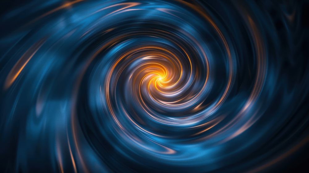 Minimal effect golden particles movement | Free Photo Illustration ...