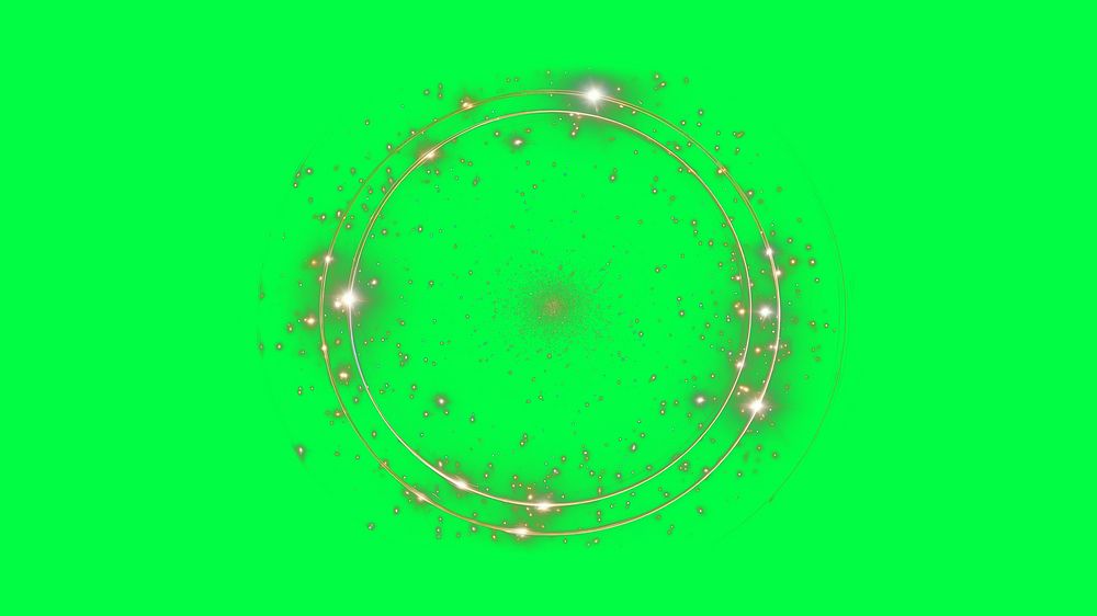Circle light astronomy green screen | Free Photo - rawpixel