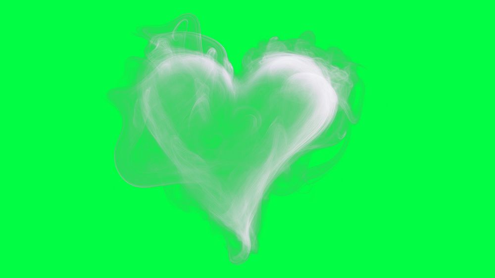 Heart fog effect smoke black | Free Photo - rawpixel