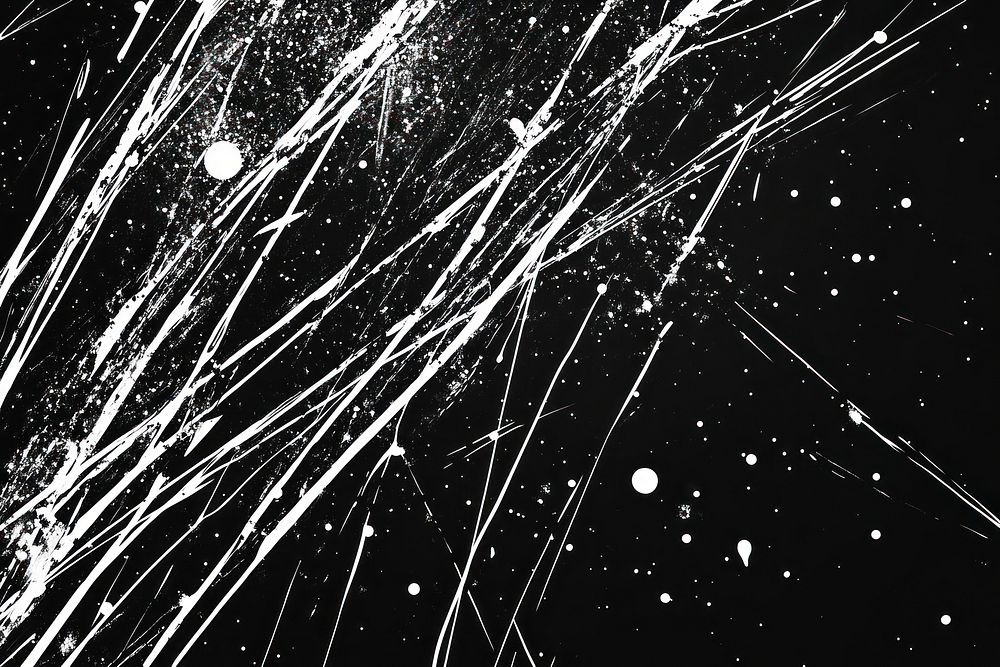 Messy scribbles black white art. | Free Photo Illustration - rawpixel