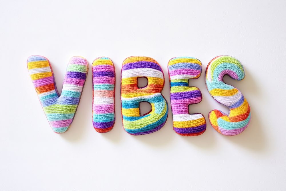 Vibes letters colors text. | Free Photo Illustration - rawpixel